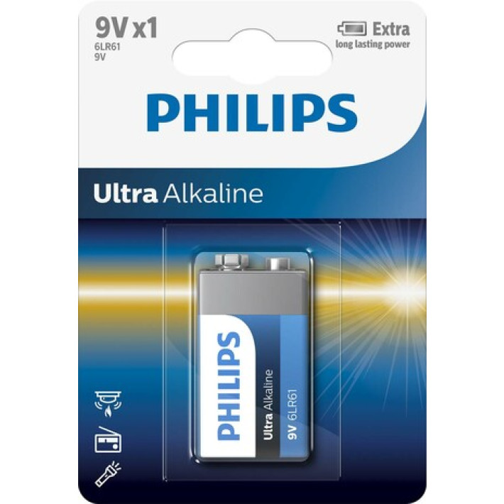 Home / All Categories / Brands / PHILIPS / Philips 6LR61/9V Ultra ...