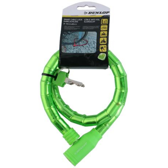 All Categories :: Brands :: DUNLOP :: Dunlop Snake Lock – 18x800mm w/ 2 ...