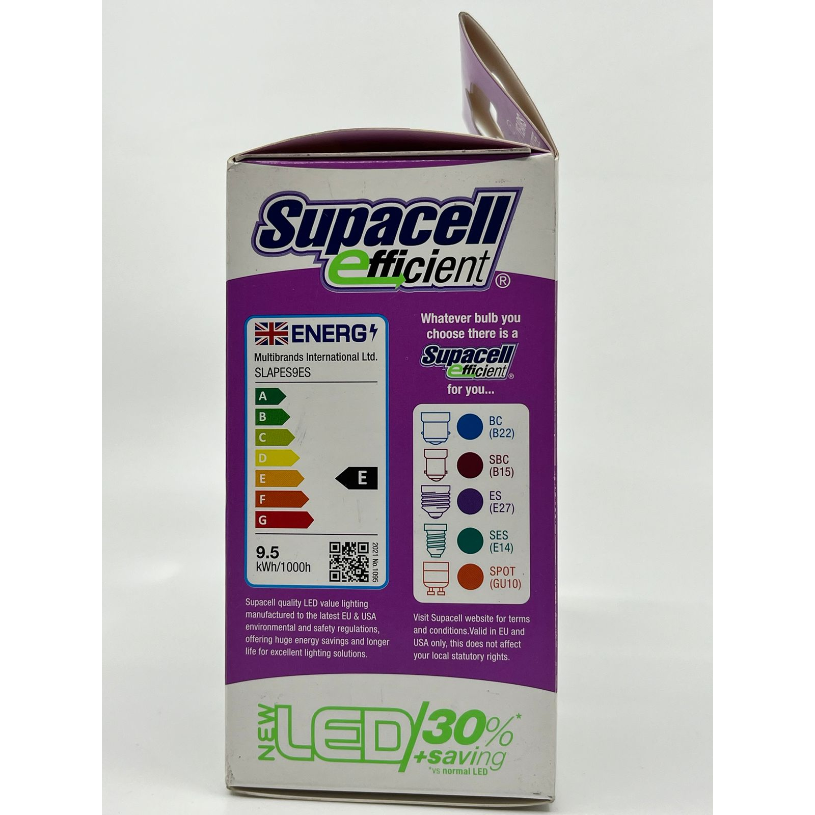 All Categories :: Brands :: SUPACELL :: Supacell efficient LED 9.5W 1050 lm